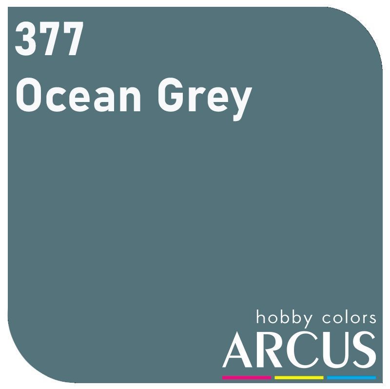 E377 Алкідна емаль Ocean Grey ARC-E377 — купити моделі з каталогу ...