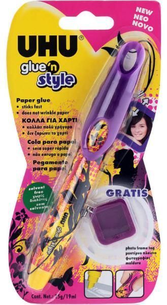 Клейкий рідкий олівець UHU Glue'n'Style, що клеїть UHU46065 — купити ...