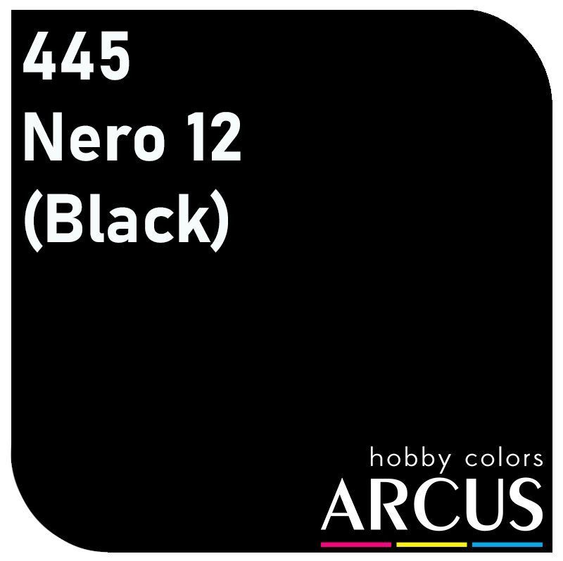 E445 Алкидная эмаль Nero 12 ARC-E445 — купить моделі з каталогу "Arcus ...