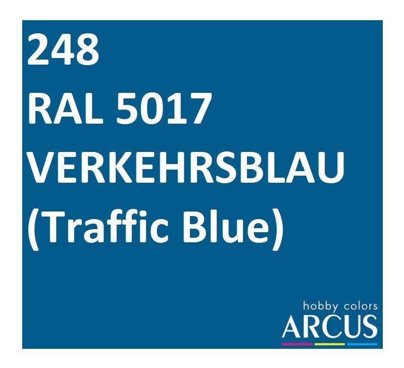 E248 Алкідна емаль RAL 5017 VERKEHRSBLAU ARC-E248 — купити моделі з ...