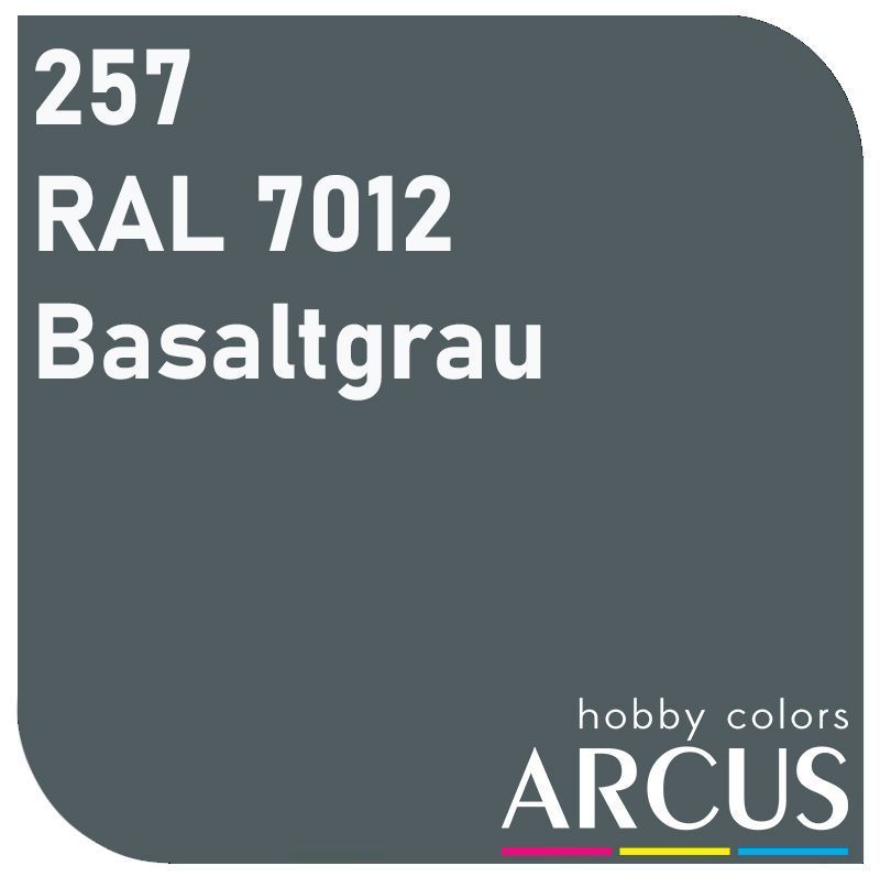 E257 Алкідна емаль RAL 7012 Basaltgrau Alкідна емаль RAL 7012 ...